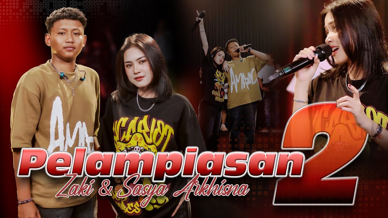 Sasya Arkhisna Ft Zaki - Pelampiasan 2 ( Official Live Music ) - Sa ...