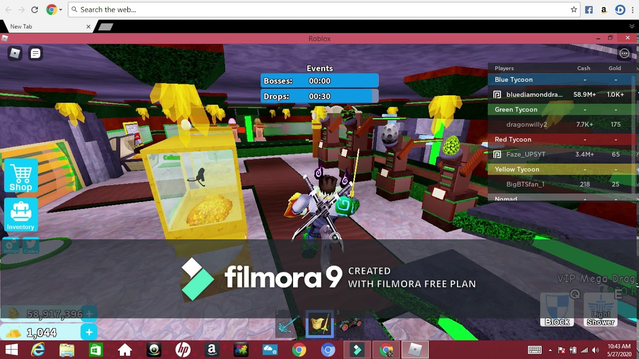 roblox dragon tycoon - YouTube