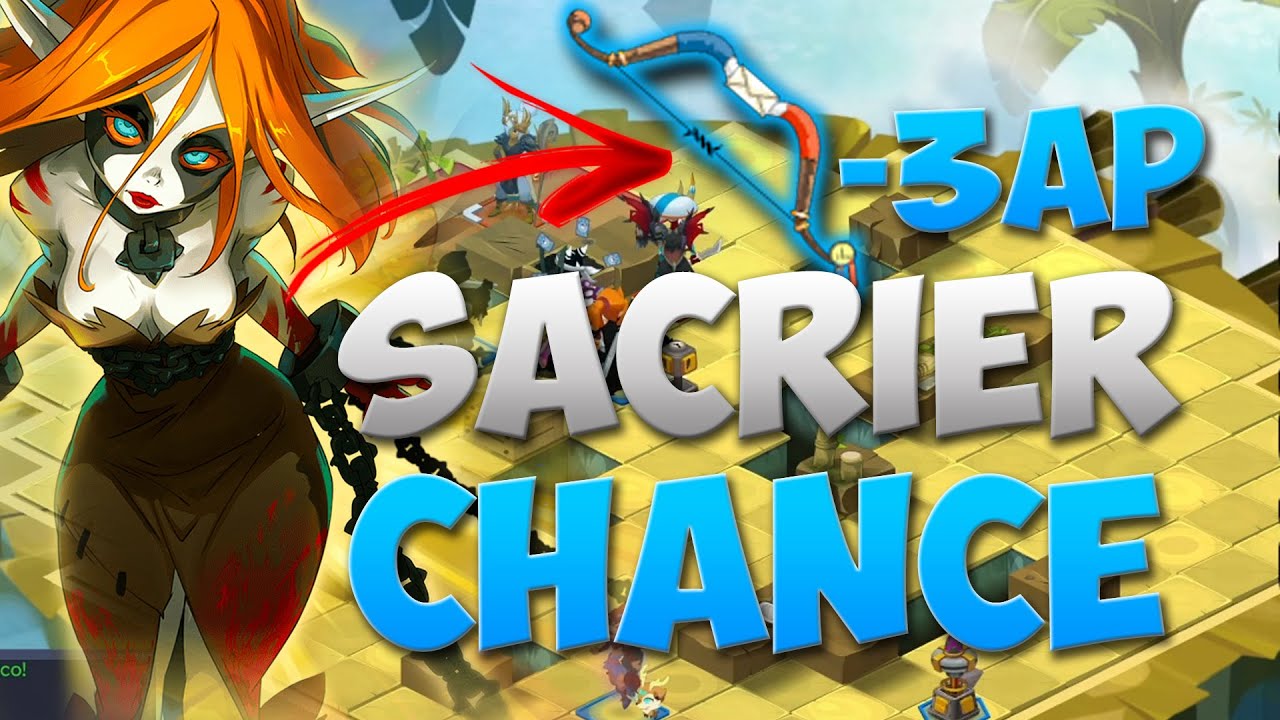 [DOFUS] PVP SACRIER CHANCE CHEAT -3 AP (TOP SECRET) - YouTube