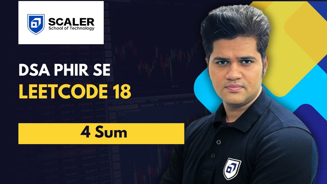 DSA Phir se with Sumeet | Leetcode 18 | 4Sum - YouTube