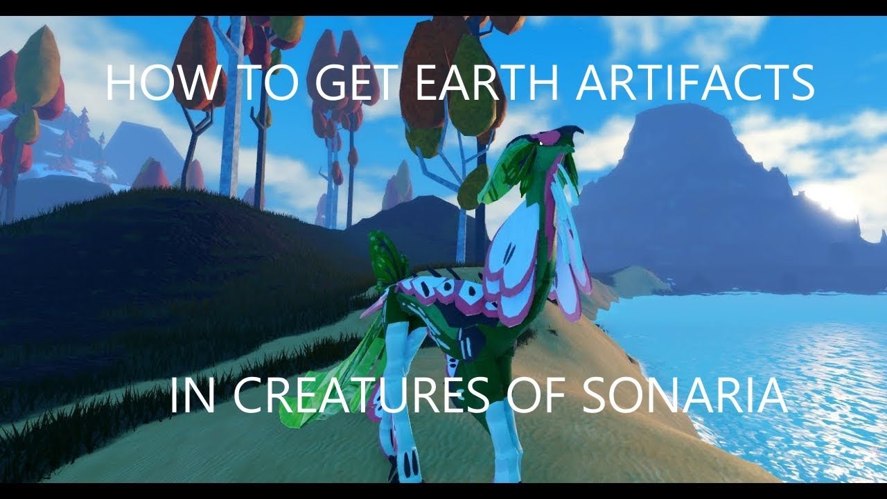 how to get earth artifacts in creatures of sonaria. - YouTube