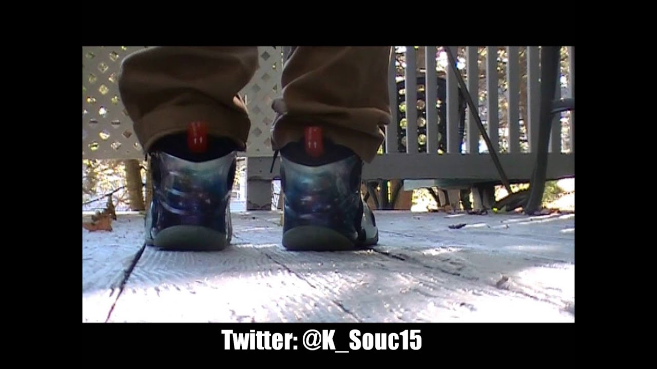 Nike Zoom Rookies "Galaxy" On-Foot - YouTube