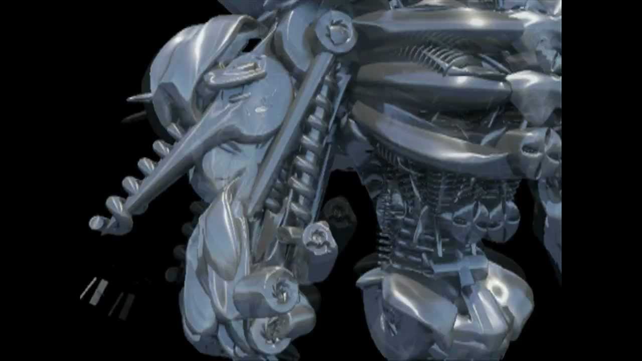 Maya Robot animation and sound design. - YouTube
