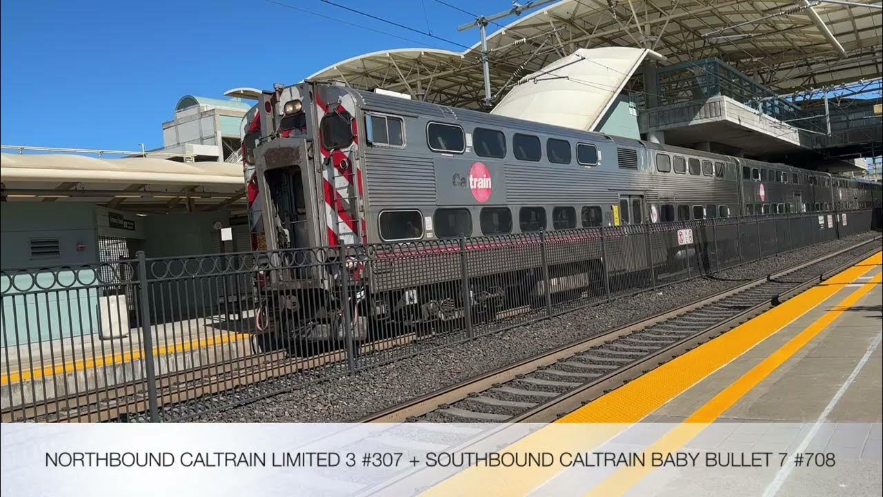 The Complete Caltrain Evening Rush Hour At Millbrae On August 9, 2024 - YouTube
