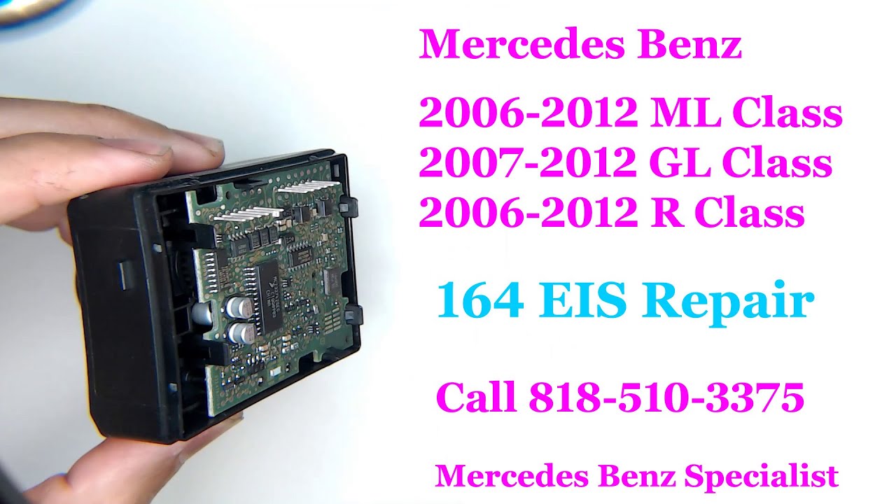 Mercedes Benz 2006-2012 ML GL R Class EIS Diagnosing - YouTube