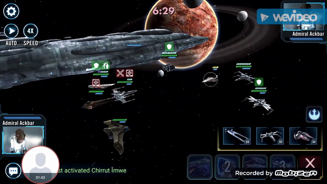 SWGOH Fleet Battle - YouTube