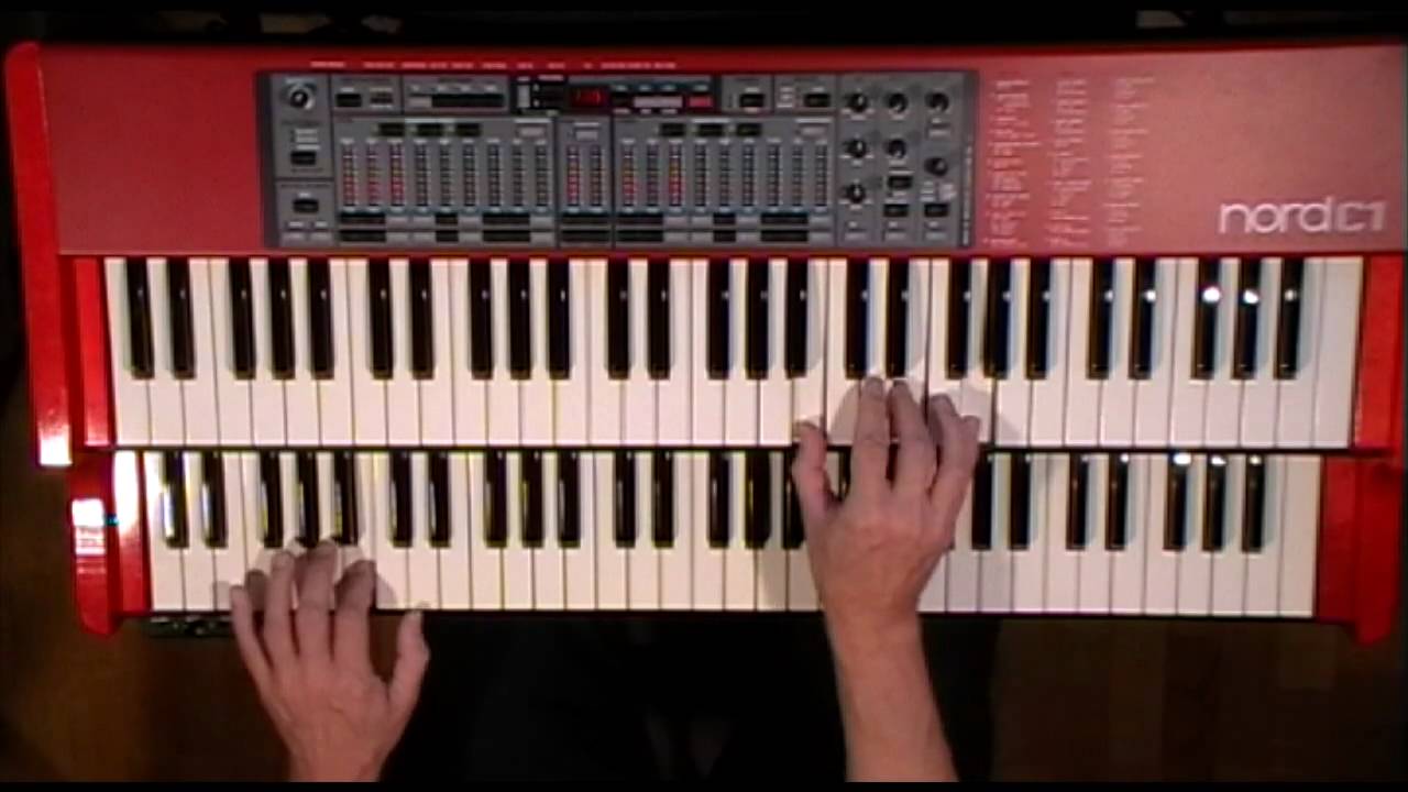 Can't Help Falling In Love (organ) (Elvis Presley) - Nord C1 Hammond B ...