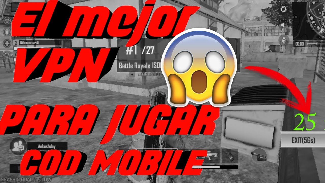 LOS MEJORES VPN PARA JUGAR COD MOBILE!!! - YouTube