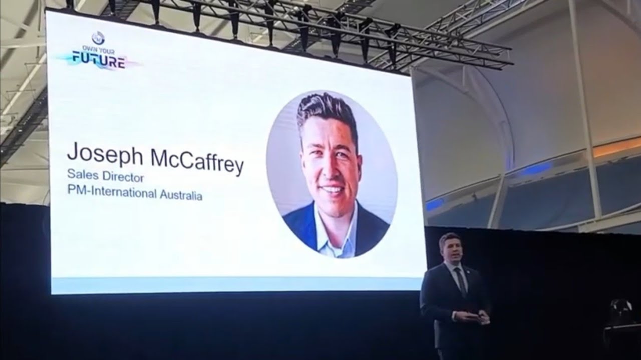 [PM뉴질랜드 OM] 호주PM 지사장 Joseph McCaffrey의 클로징 - YouTube