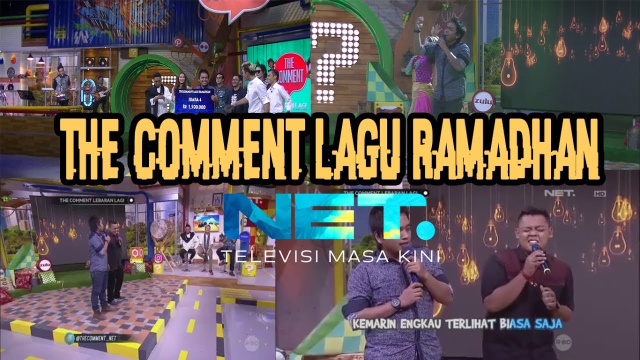 The Comment Lagu Ramadhan,Jalan Jalan Ke Studio The Comment NET TV ...