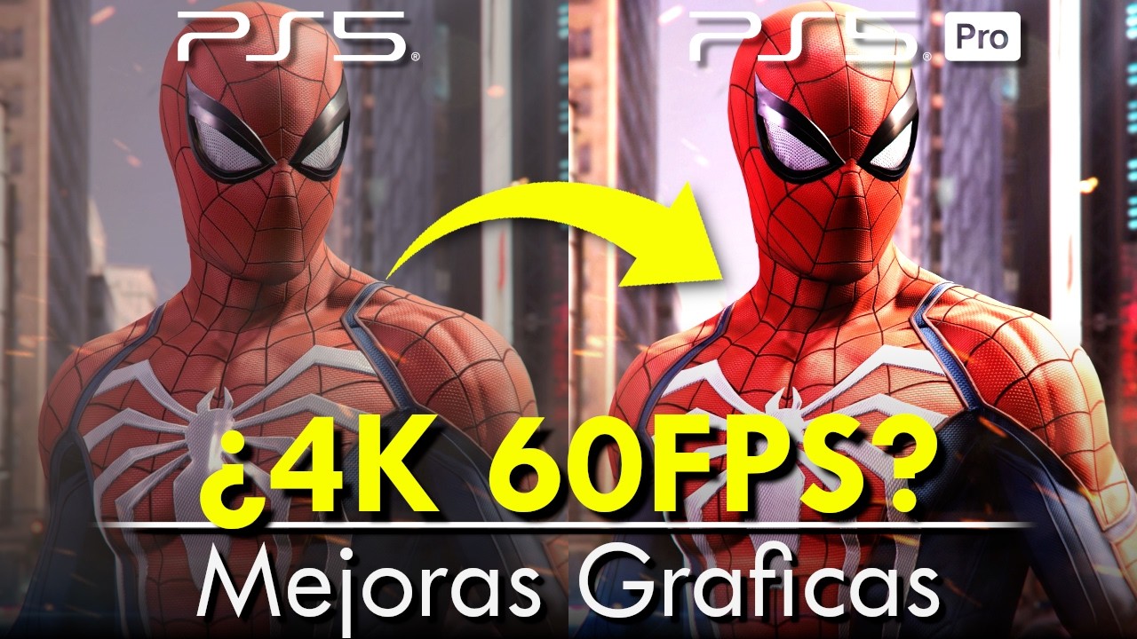 🎮[4K] ¿REALAMENTE es 4K 60FPS? | PS5 vs PS5 PRO Mejoras Graficas - YouTube