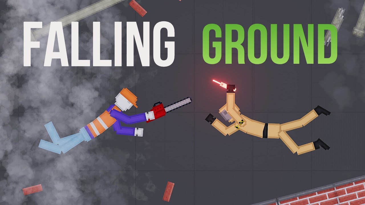 People fight while falling to the Ground - People Playground 1.21 - YouTube