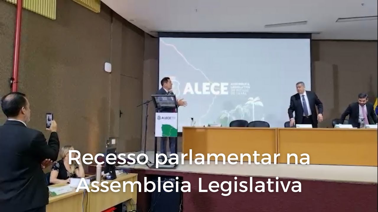 Recesso parlamentar na Assembleia Legislativa - 09/07/2024 - YouTube