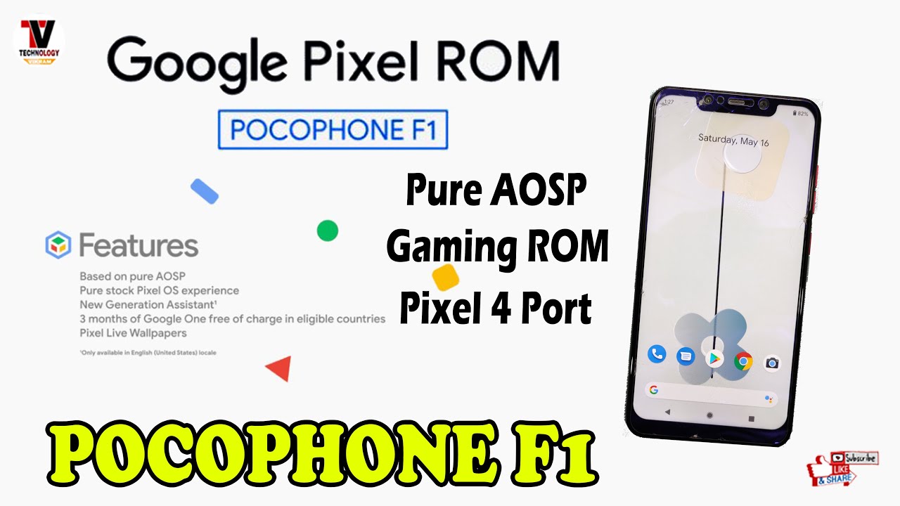 Google Pixel ROM Android 10 for POCO F1 | Pure AOSP Pixel 4 Port ...