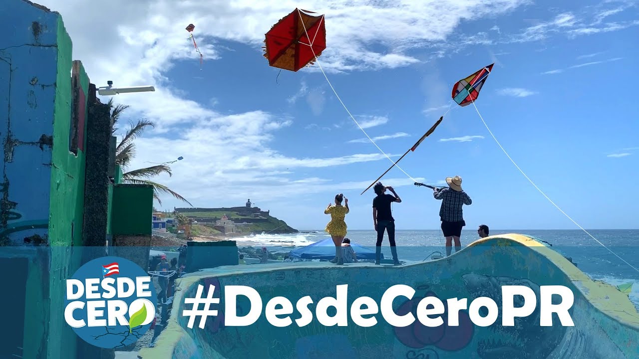 Se eleva La Perla con el arte de hacer chiringas. - YouTube