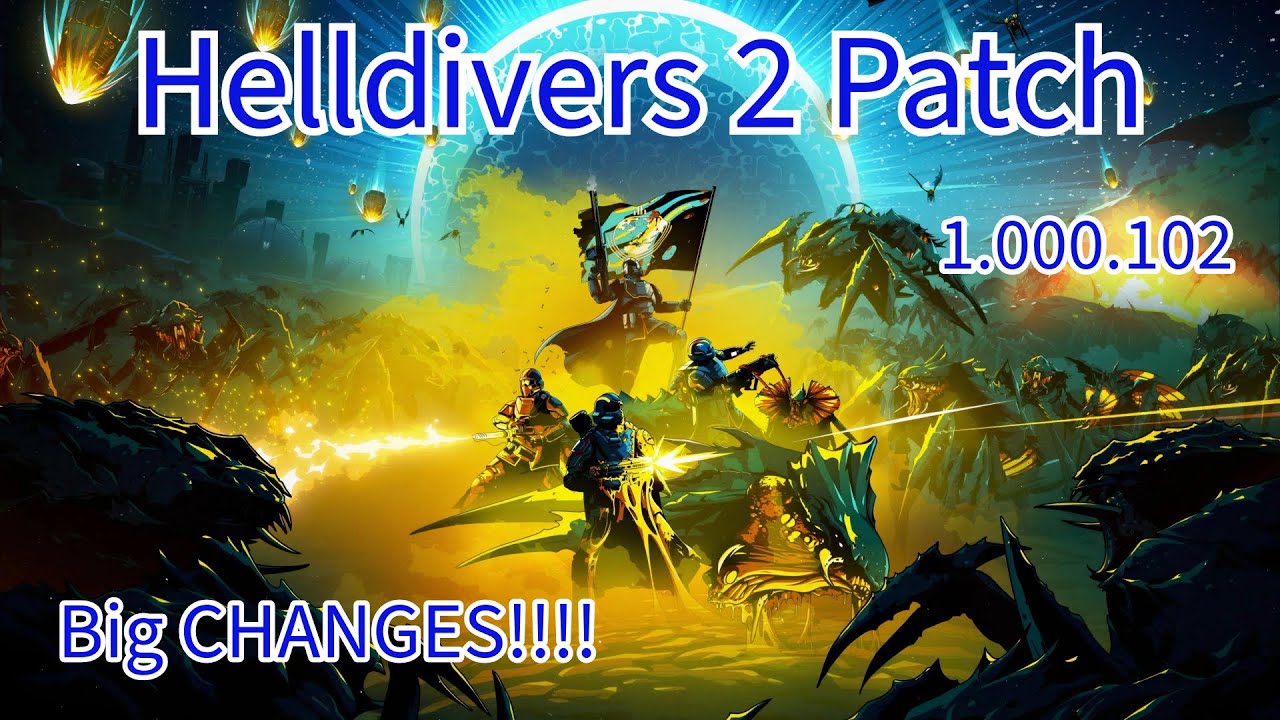 Helldivers Patch 1.00.102 Big changes - YouTube