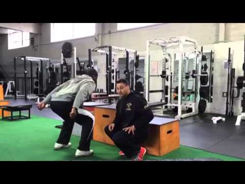 Teaching Box Jumps to beginner athletes - YouTube
