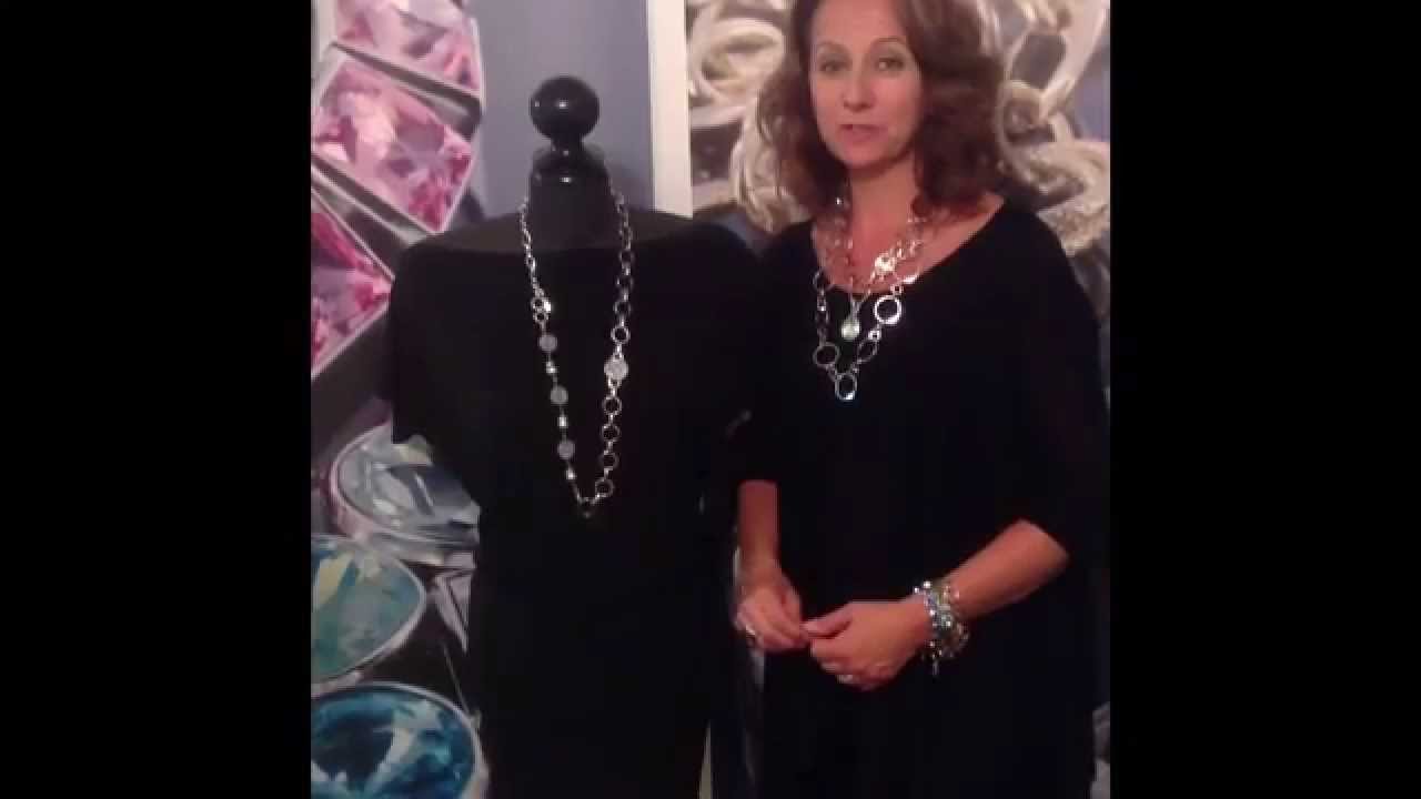 How to wear MYKA Multi function Necklace - YouTube