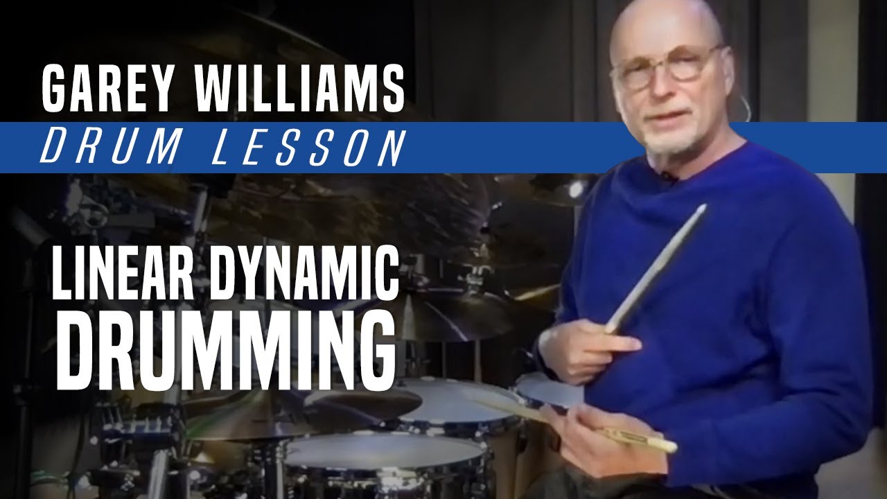 Linear Dynamic Drumming - Garey Williams Drum Lesson - YouTube