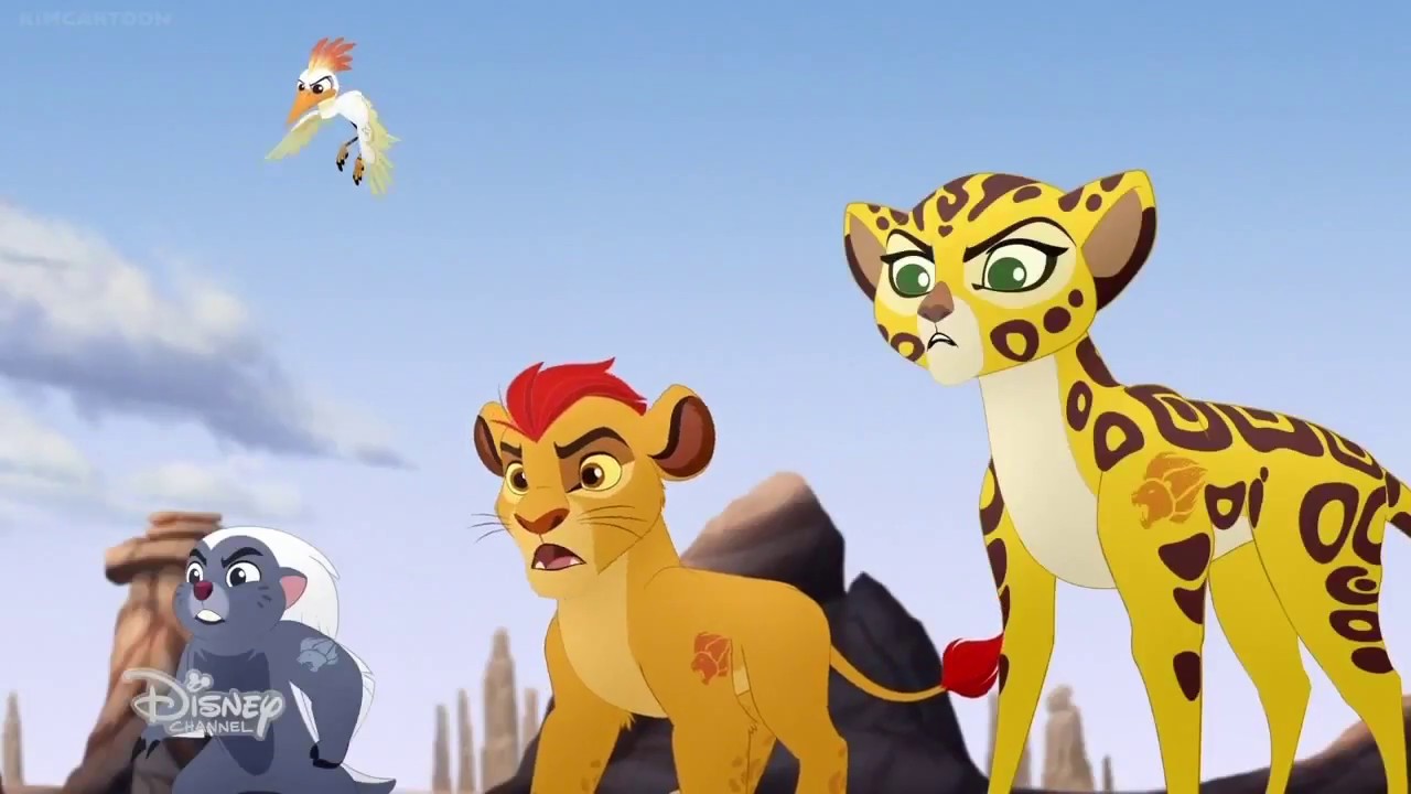 The Lion Guard Rescue In The Outlands - Rescuing Jasiri Scene Part 2 ...