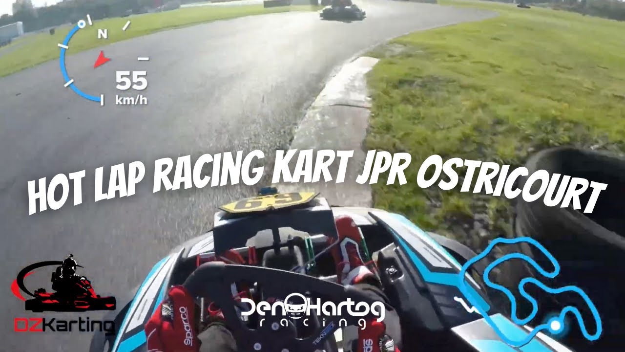 Racing Kart JPR Ostricourt | 1 tour de karting Damian Zagkotsis - YouTube