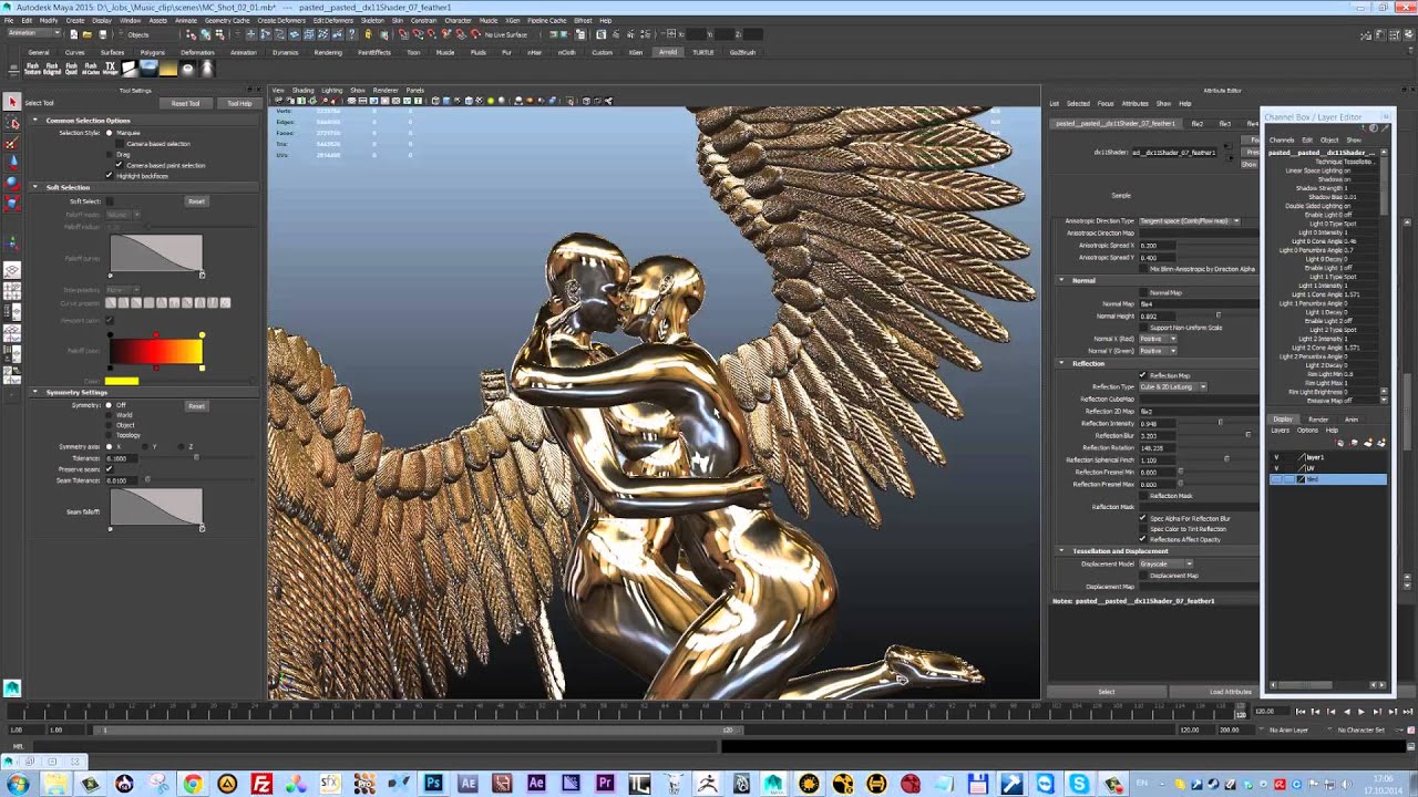 Foundry Mari Transfer Textures, Zbrush make NM`s (WIP) [Hunger VC ...
