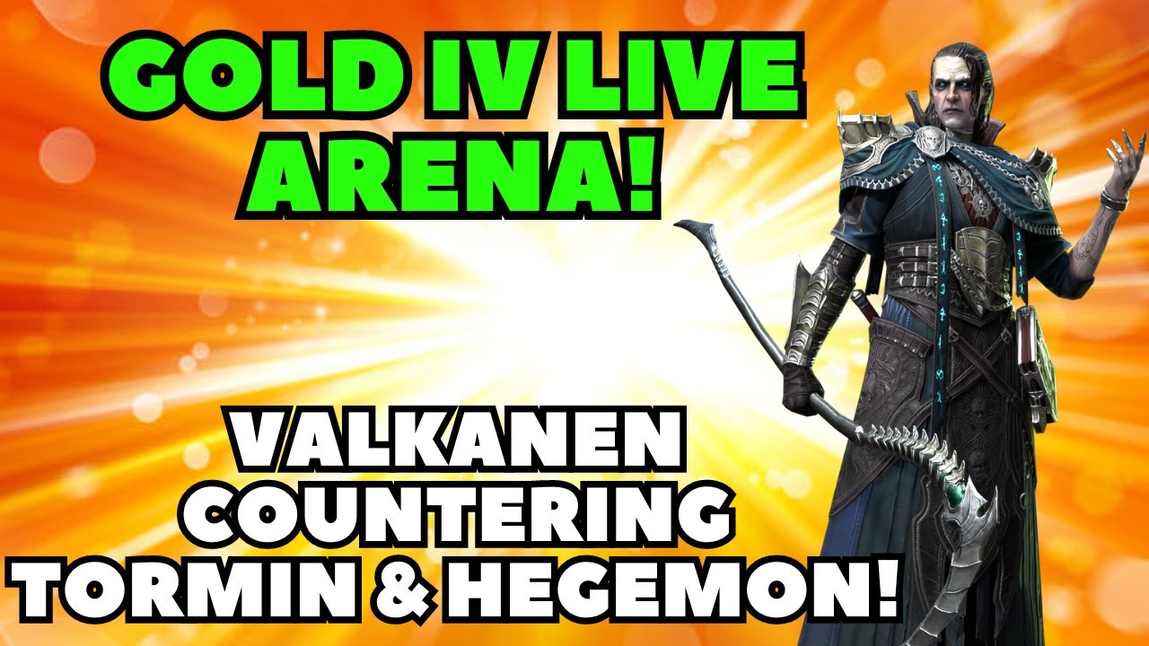 Valkanen Serving As A Great Hegemon & Tormin Counter! - YouTube