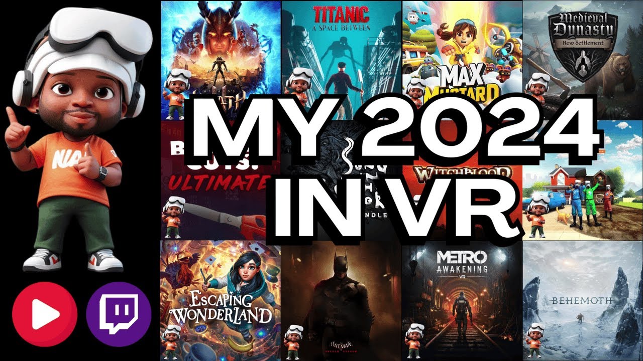 My Favorite VR/MR Games In 2024 Month By Month - YouTube