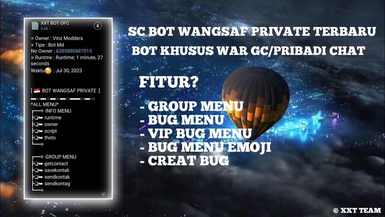 🤖SC BOT WA || SCRIPT BOT WHATSAPP || BOT KHUSUS WAR || NO PASSWORD ...