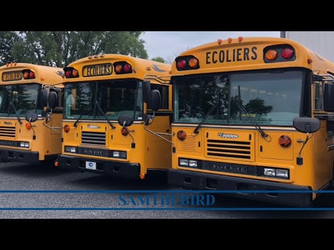 Blue Bird TC 3000 2012 startup - YouTube