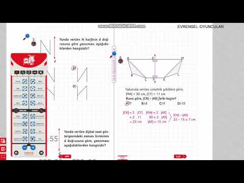 Akıllı Matematik Atölyem 7. sınıf cevapları (yansıma)