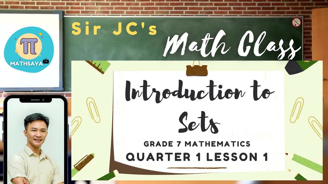 M7Q1L1 Introduction to Sets [GRADE 7 MATH][ENGLISH AUDIO] - YouTube