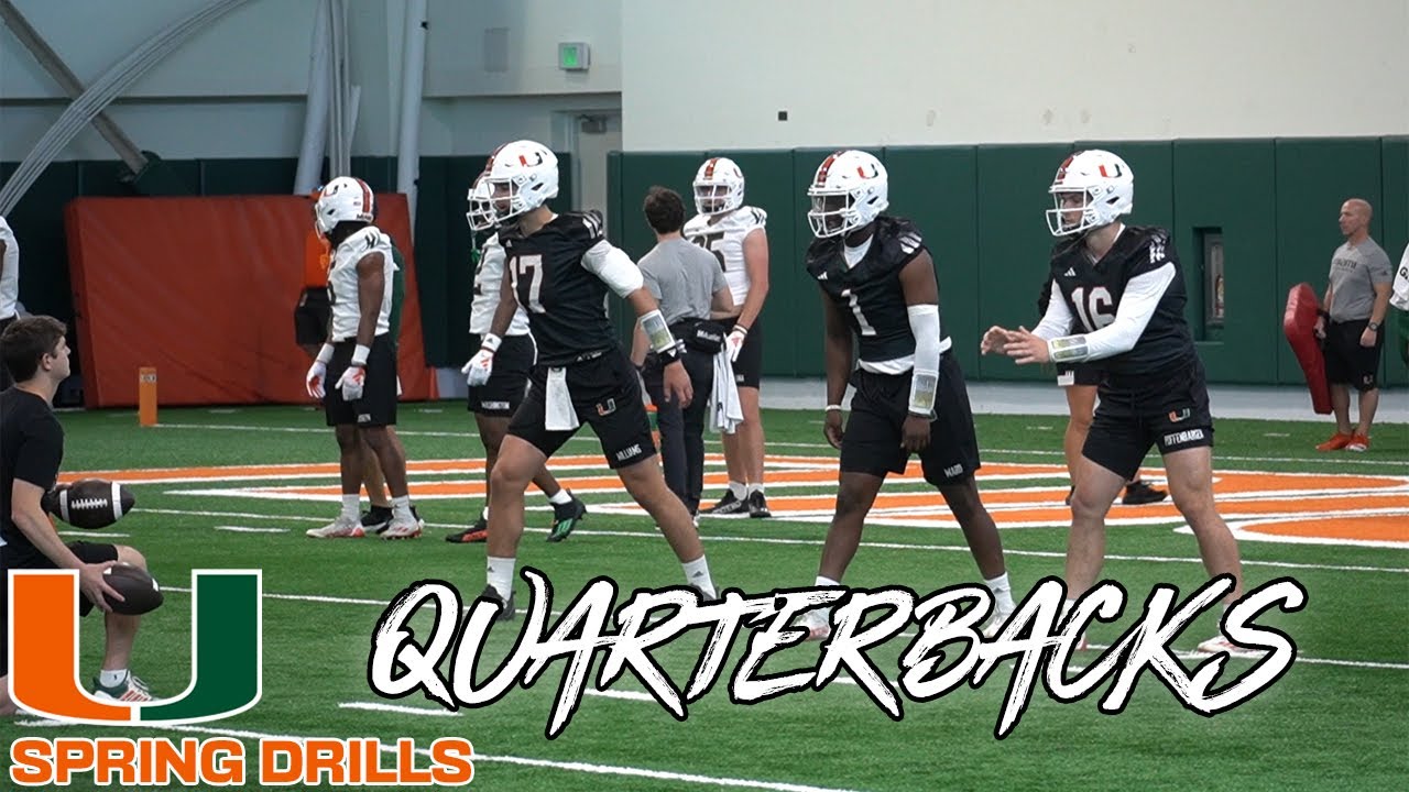 Quarterbacks in Spring Drills | New Additions Cam Ward, Reese ...