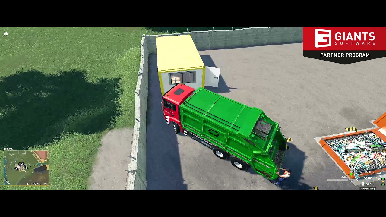 FS19 - TCBO Mining Construction Economy - Lets pickup and sell garbage ...