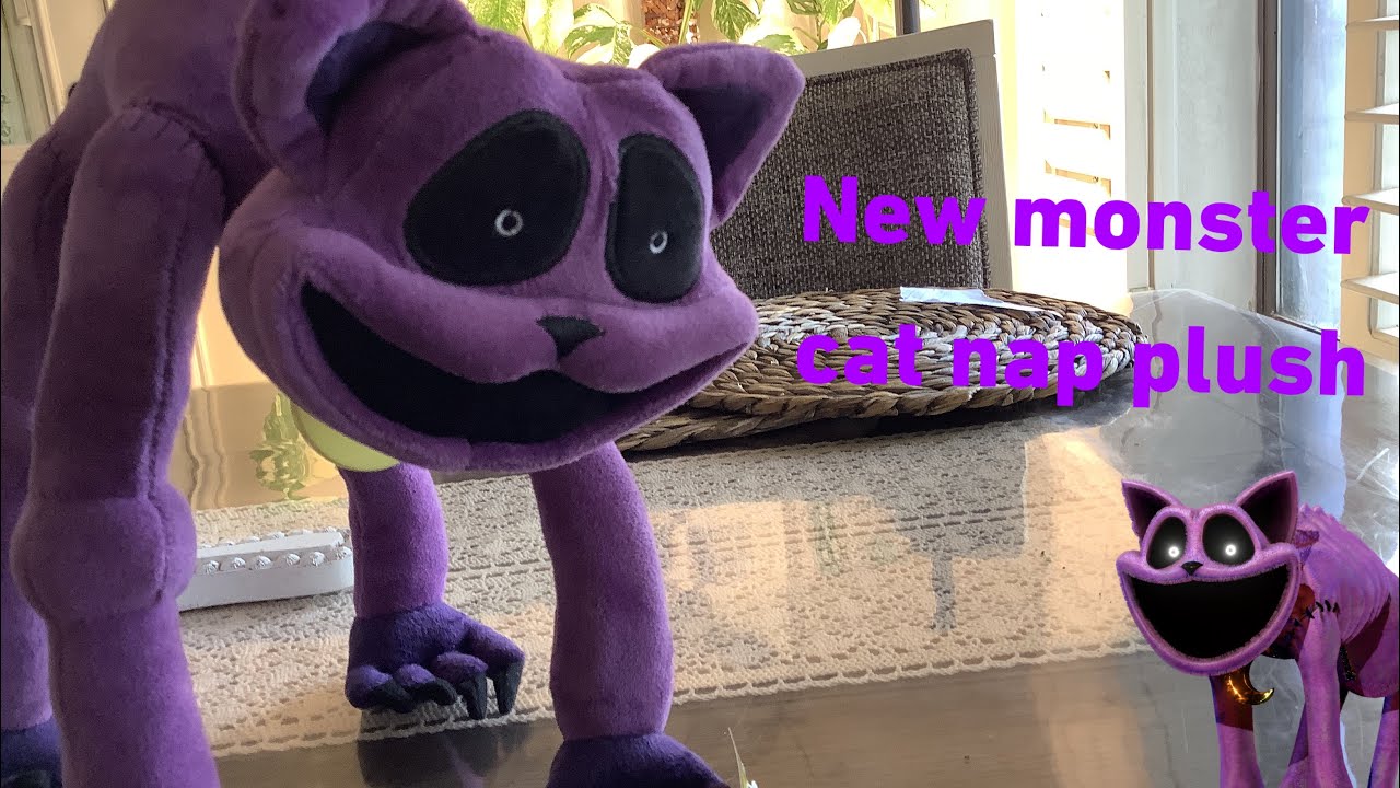 Monster cat nap plush - YouTube