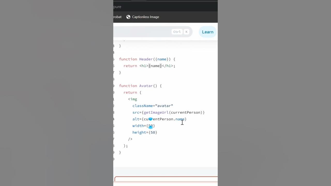 Reacts.js problem solution. #reactjs #javascript #coding #codereel - YouTube
