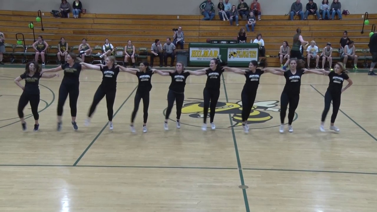 2017 Hilmar High Alumni Cheerleaders - YouTube