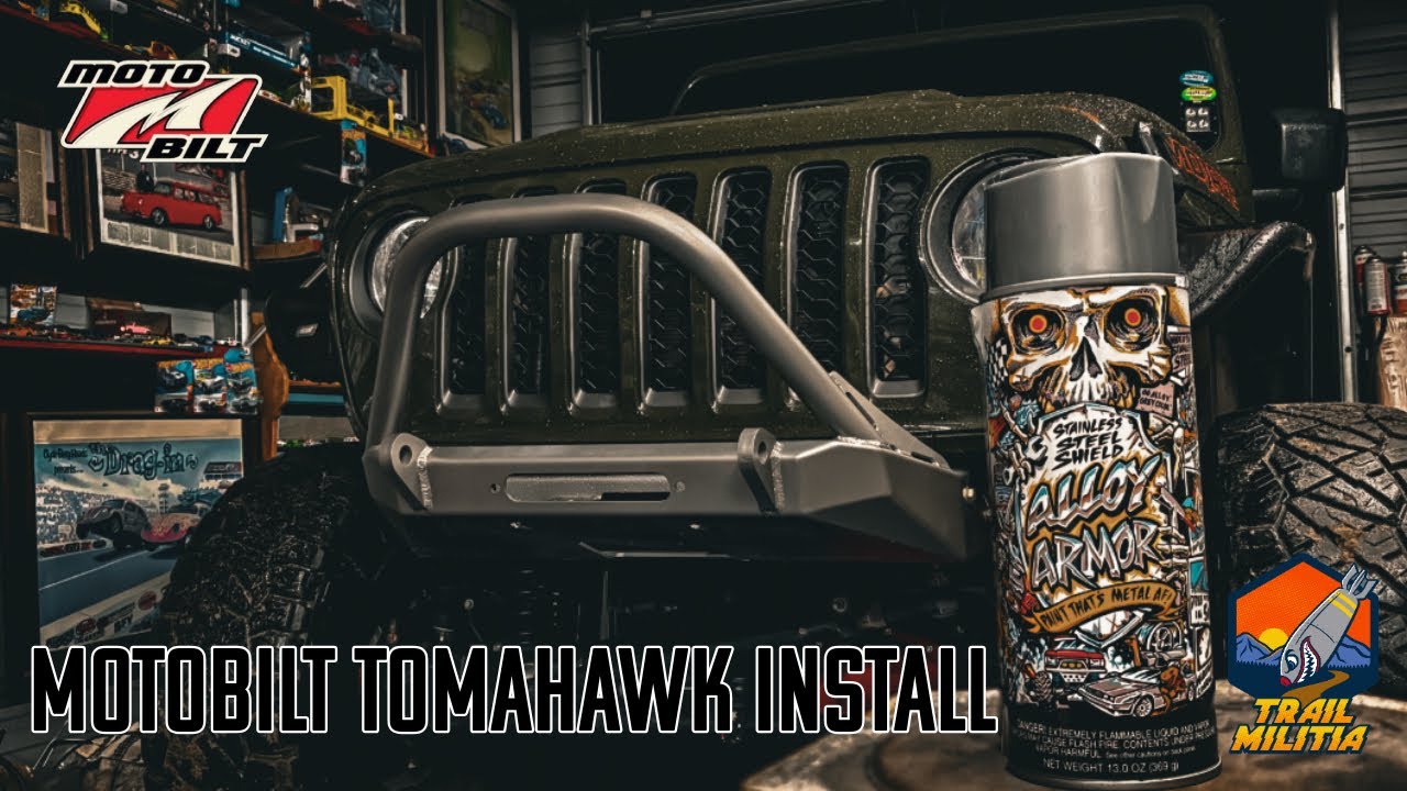 Motobilt Tomahawk Install!! We knock it out on a Mojave and Rubicon ...