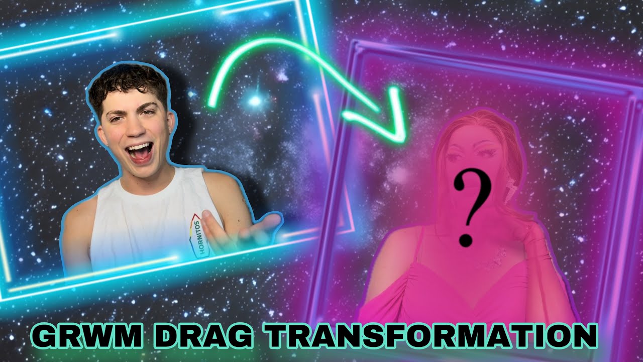 DRAG QUEEN GRWM - Transforming into Stevie Aura⚡️ - YouTube