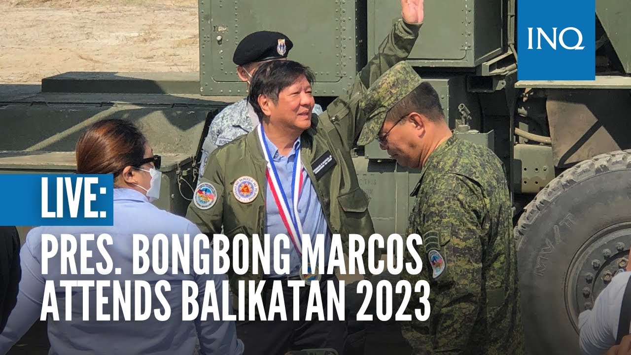 Pres. Bongbong Marcos attends Balikatan 2023 - YouTube