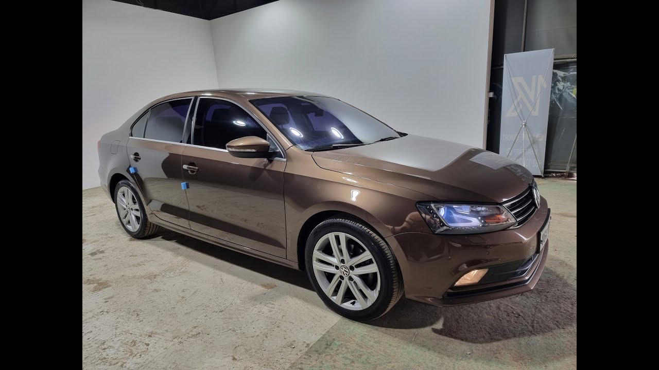 2015 VW JETTA 2.0 TDI PREMIUM FM010370 SMART KEY SUNROOF BROWN - YouTube