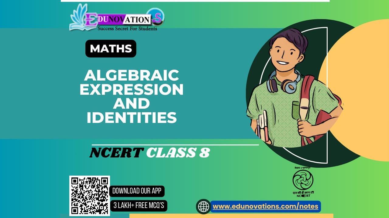 Algebraic expression and identities | NCERT Class 8 MATHS | CBSE - YouTube