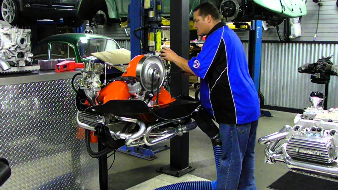 Curtis Mclean's 2332cc POWERHAUS VW Turnkey Engine - YouTube