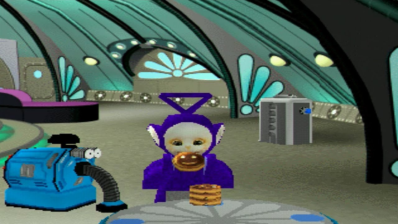 Play With The Teletubbies (UK Version) PS1 Playthrough Part 1: Tinky ...