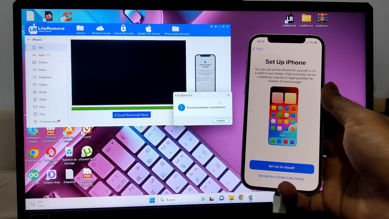 Full iCloud Bypass iOS 17 FREE ️ How To Bypass Activation Lock iPhone ...