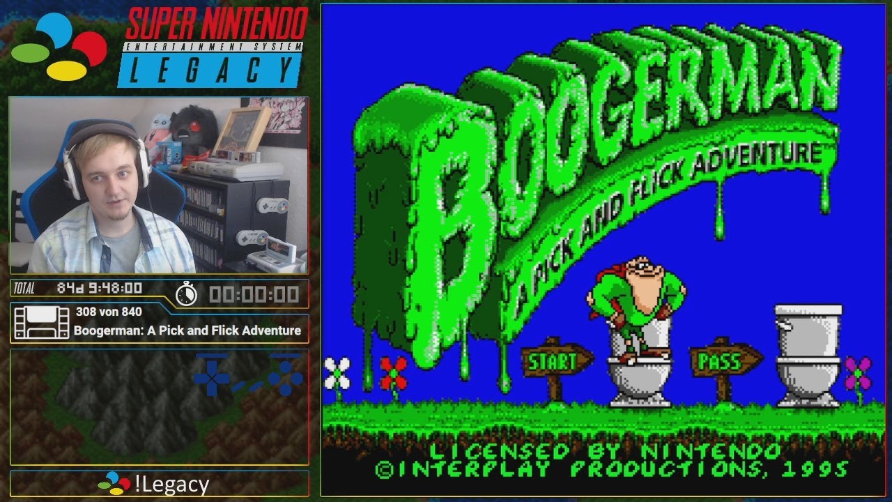 SNES Legacy #308 - Boogerman: A Pick and Flick Adventure - YouTube