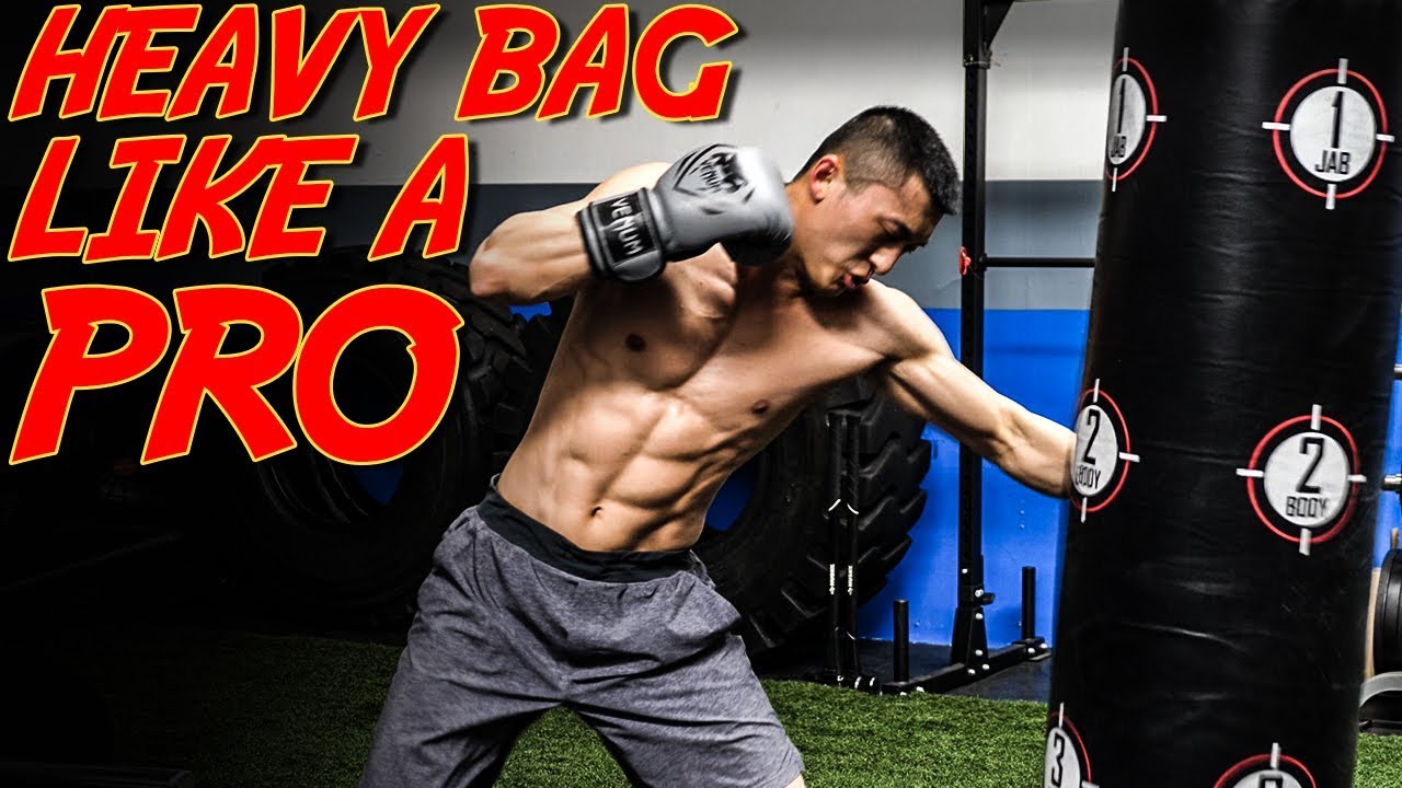 8 Round Boxing Heavy Bag Workout (beginner to advanced) - YouTube