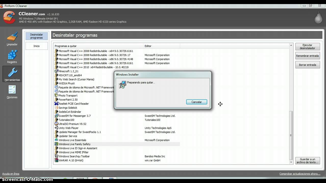 Como usar Ccleaner - YouTube