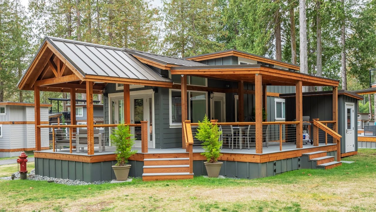 The Coziest WA Park Models I've Ever Seen - YouTube