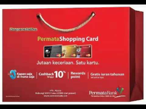 Jingle Permata Shopping Card Permata Bank - YouTube